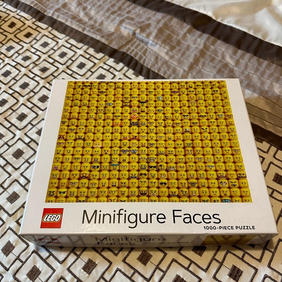 Lego | Toys | New Minifigure Faces 00 Pieces Puzzle By Lego | Poshmark